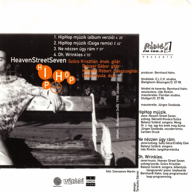 Heaven Street Seven - HipHop Mjúzik (maxi CD)