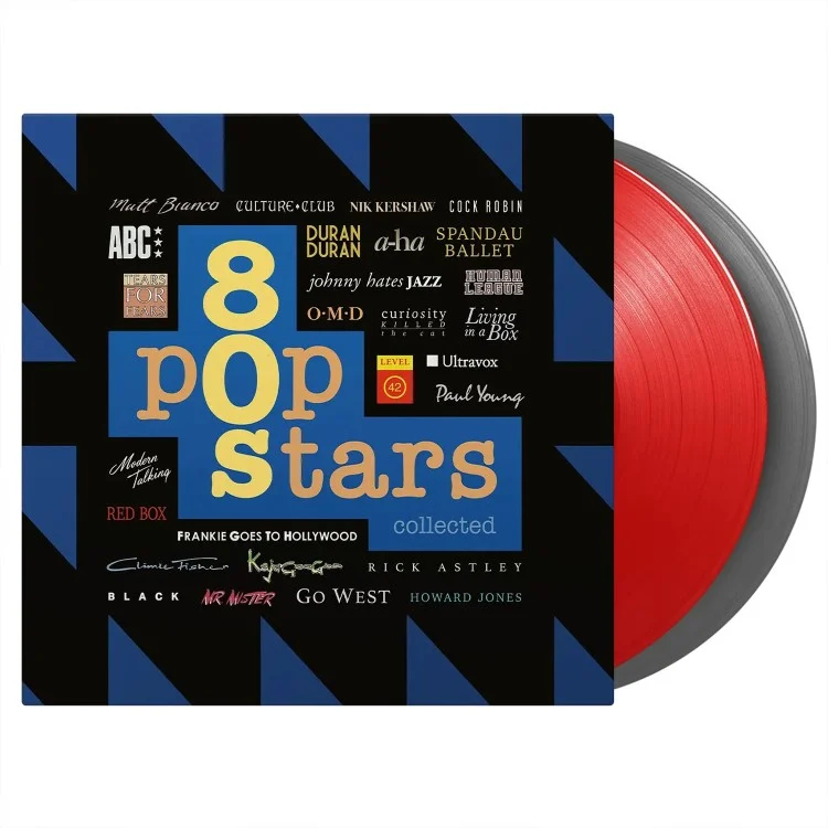 Válogatott előadók- 80s Pop Stars Collected (Piros/Ezüst -2LP)