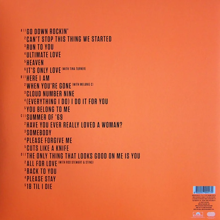 Bryan Adams - Ultimate (CD)
