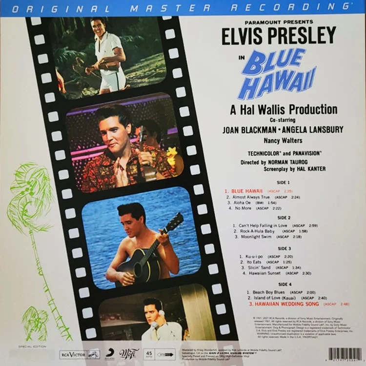 Elvis Presley – Blue Hawaii (Mobile Fidelity - 2LP)
