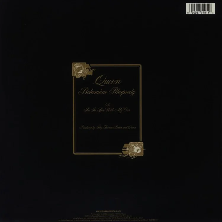 Queen - Bohemian Rhapsody [50th Anniversary] (Kék - Single LP)
