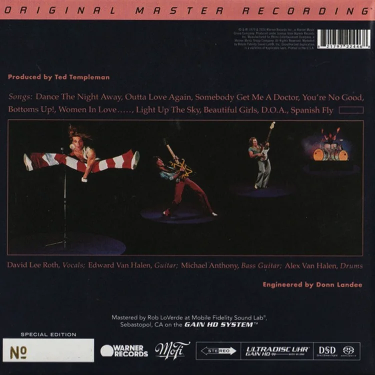 Van Halen - Van Halen II (Mobile Fidelity - SACD)
