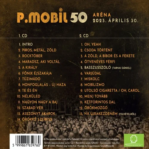 P.Mobil, Schuster Lóránt, koncert, aréna, blu-ray, dvd