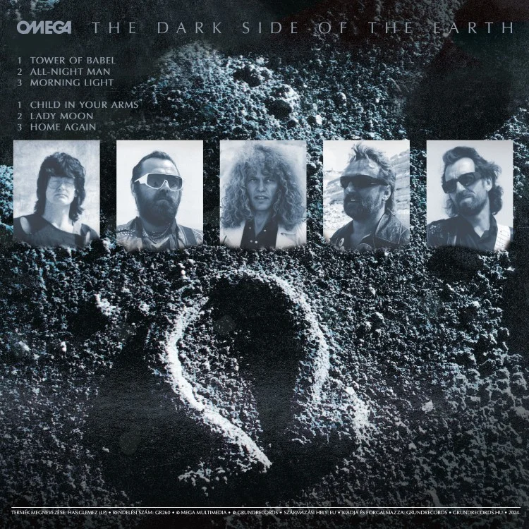 Omega - The Dark Side Of The Earth (Fekete Splatter -LP)
