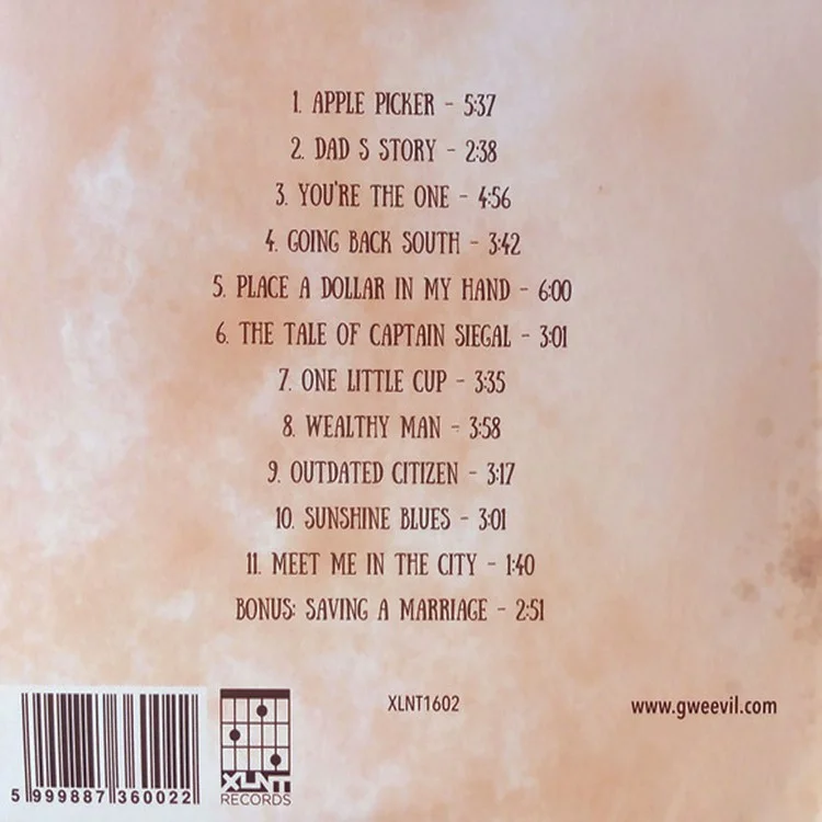 Little G. Weevil - Three Chords Too Many (CD)