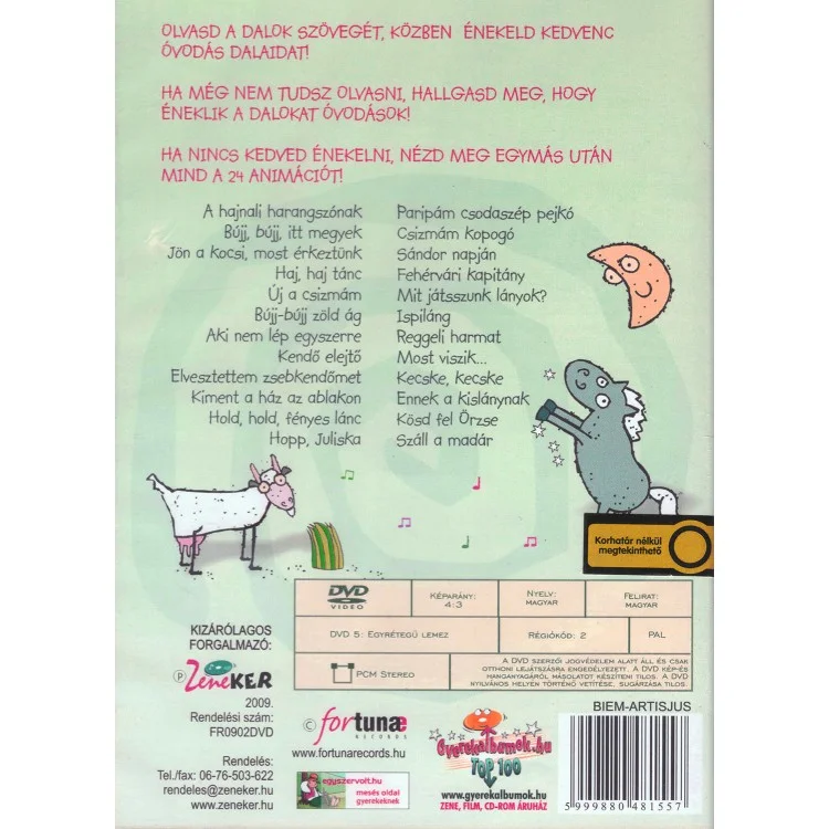 Bújj-bújj zöld ág 2 (DVD)